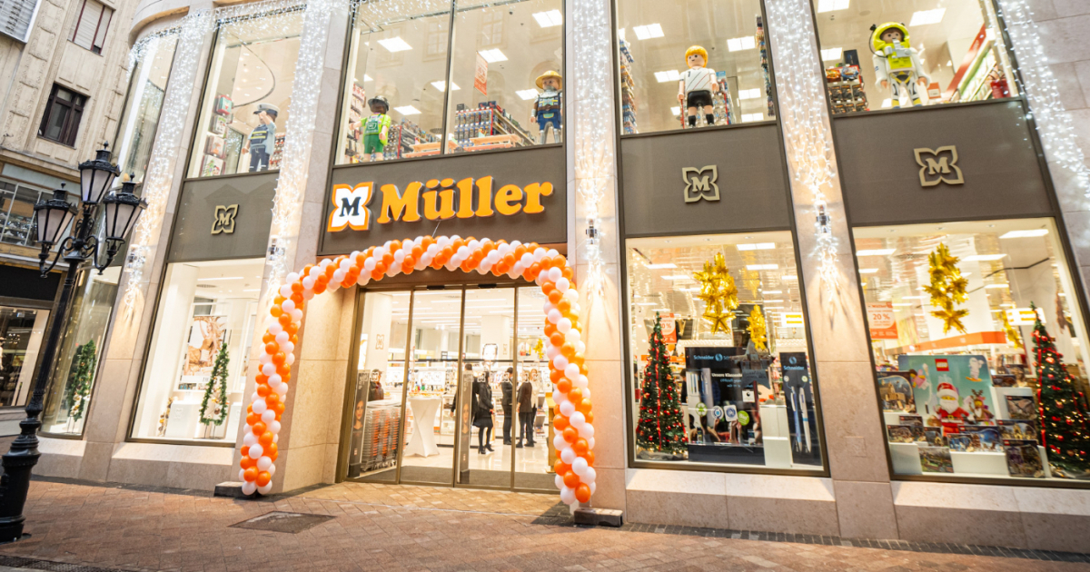 Store Insider - Háromszintes Müller üzlet nyílt a belvárosban