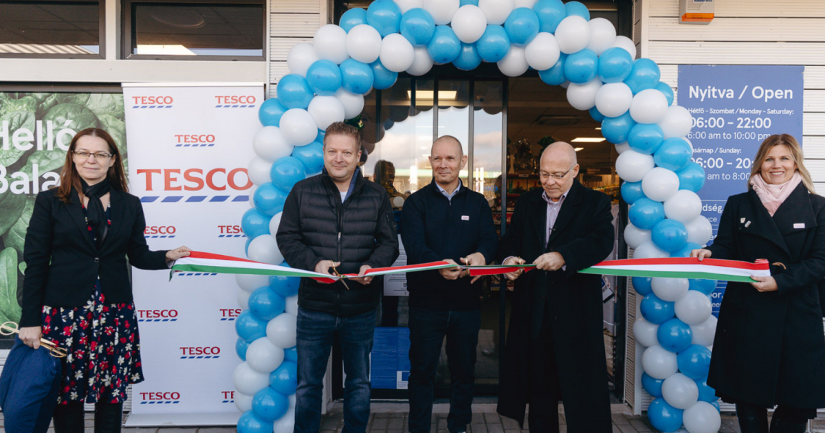 Store Insider - Balatonalmádiban nyitotta meg a 199. üzletét a Tesco
